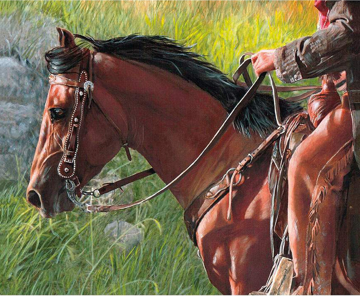 Ride the Range Cowboyin' Panel 36" x 43" Panel PD12746-COWBOY from Ril – Lonesome Pine Quilts