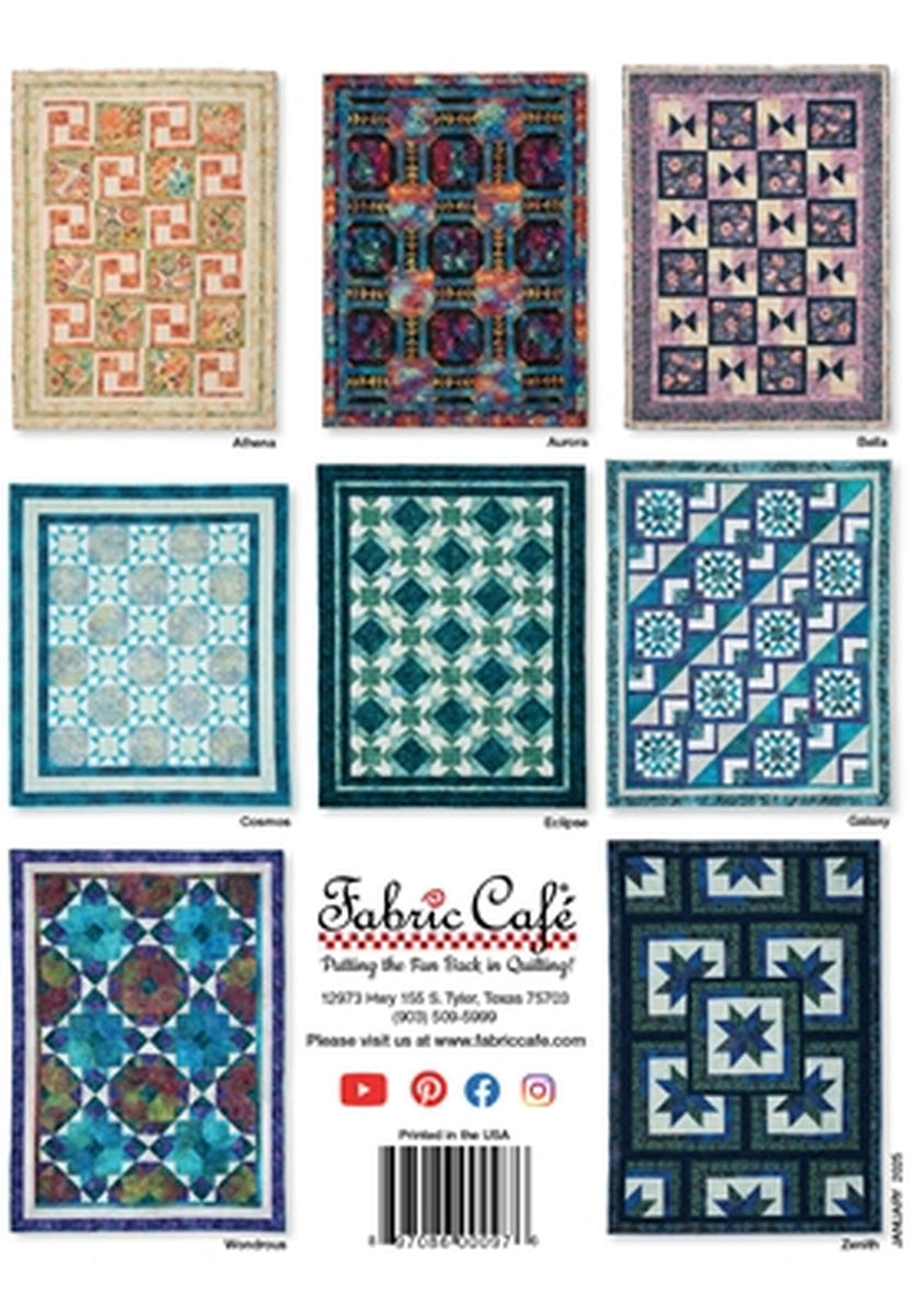 Fabulous 5-Yard Quilts Book 032540 by Fabric Cafe – Lonesome Pine Quilts