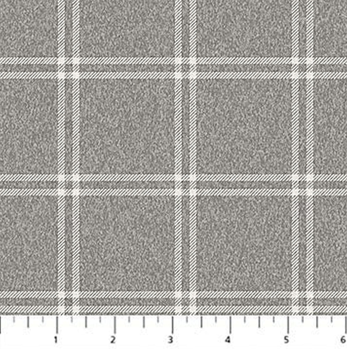 West Creek Gray Off White Flannel W23910-92 from Northcott by the yard ...