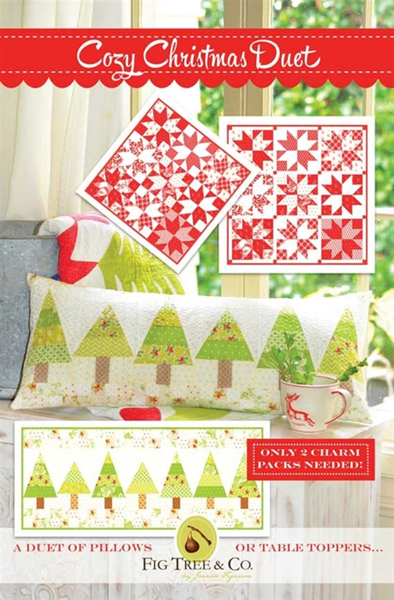 Cozy Christmas Duet Quilt Pattern FTQ 1715 by Fig Tree & Co by the pat ...
