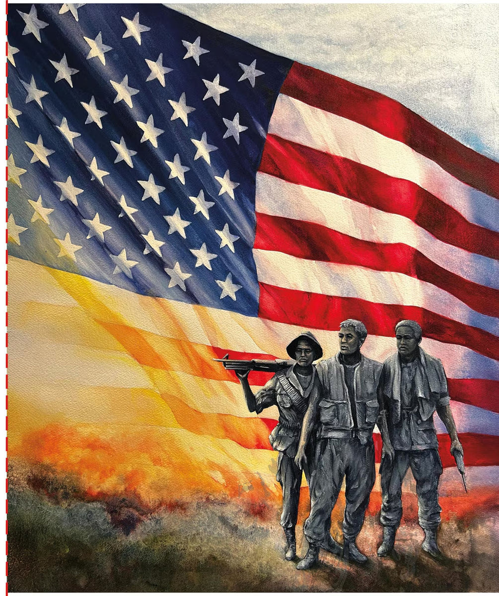 American Honor 35" x 43" Panel PD17096-PANEL by Vicki Gifford from Ril ...