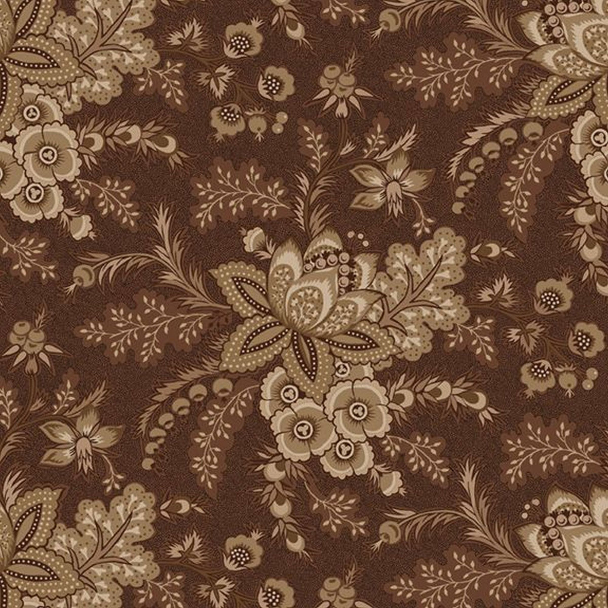Jacobean R101513D BROWN from Marcus Fabrics by the yard – Lonesome Pine ...