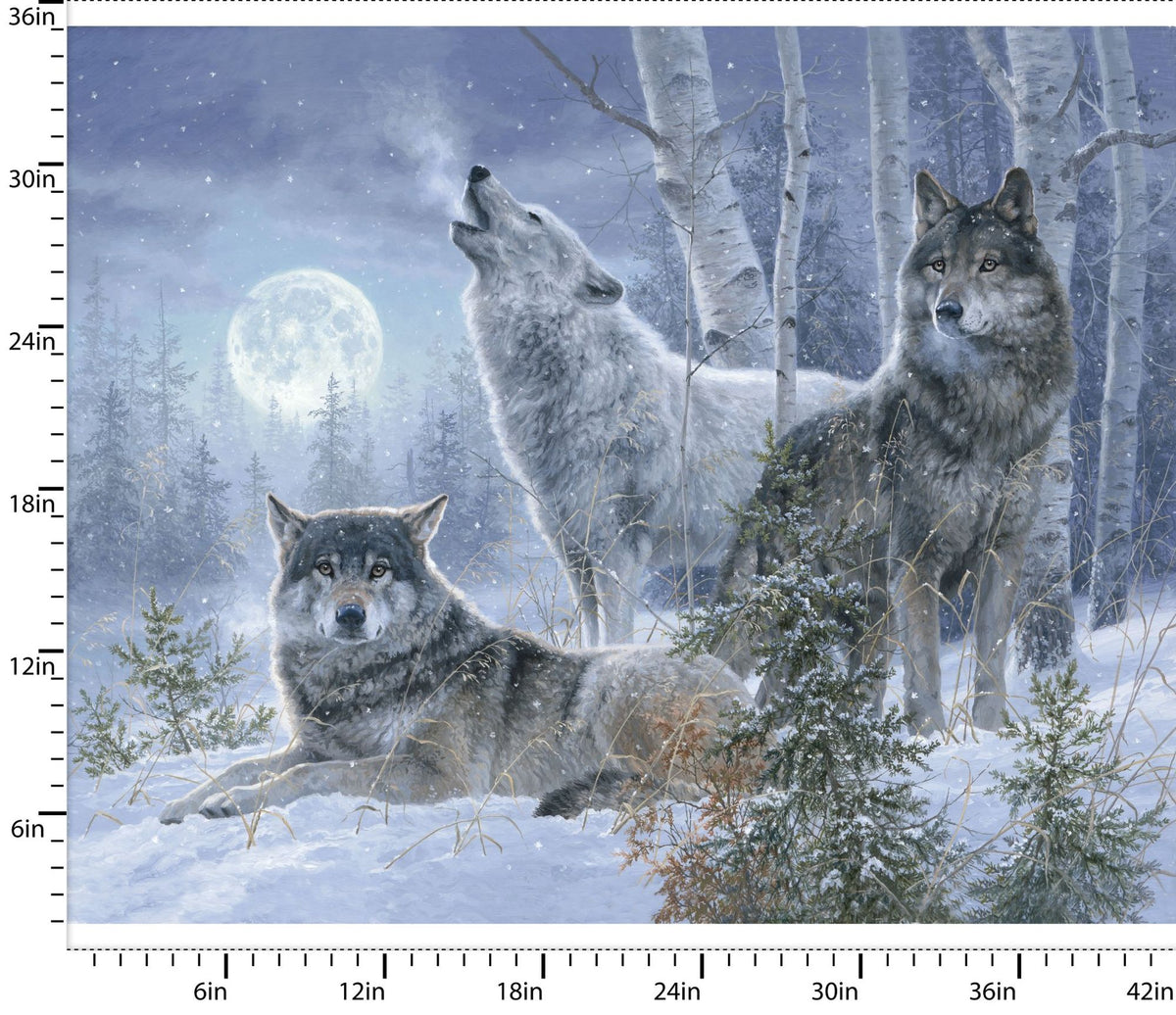 Under the Moonlight 23770-PNL-CTN-D 36"x42" panel from 3 Wishes by pan ...